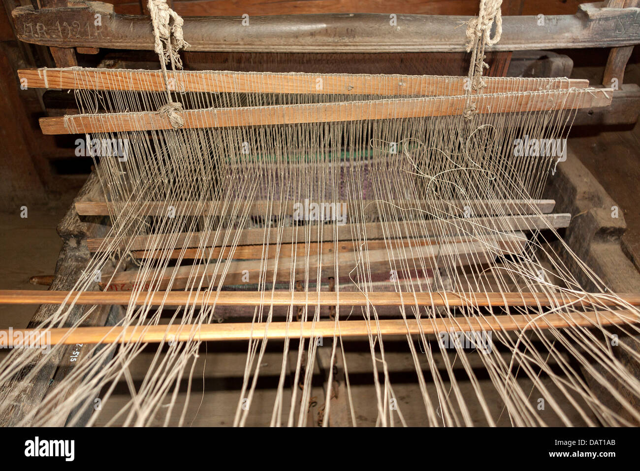 Werkstatt für Weberei in Paś-Filipek Einfamilienhaus in dem Orava ...