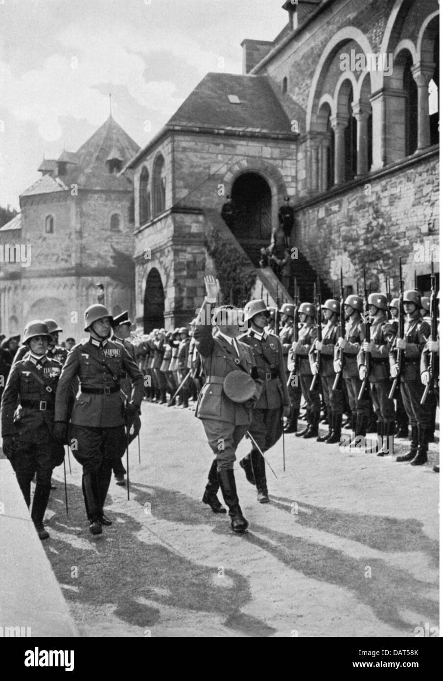 German Army Bundeswehr Soldiers Salute Stockfotos & German Army ...