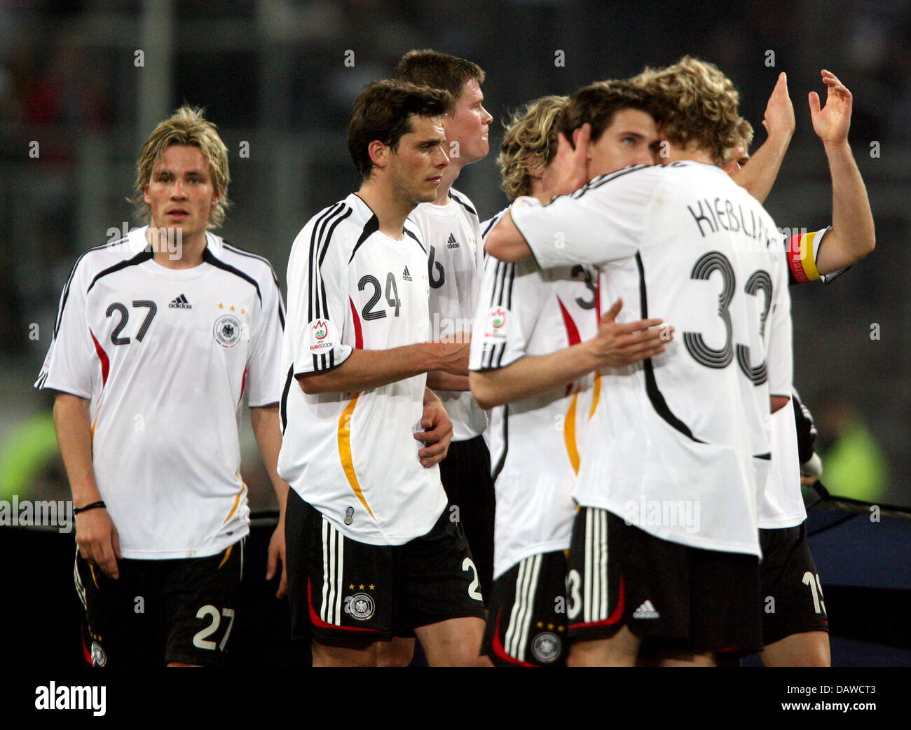 Deutschen Nationalspieler Clemens Fritz, Manuel Friedrich, Alexander ...