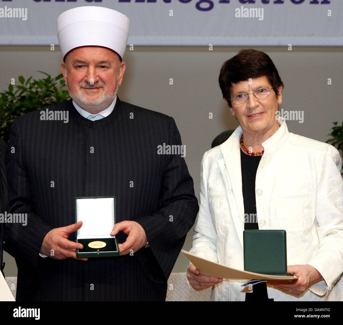 Grand Mufti von Bosnien und Herzegowina, Mustafa Ceric und der ...
