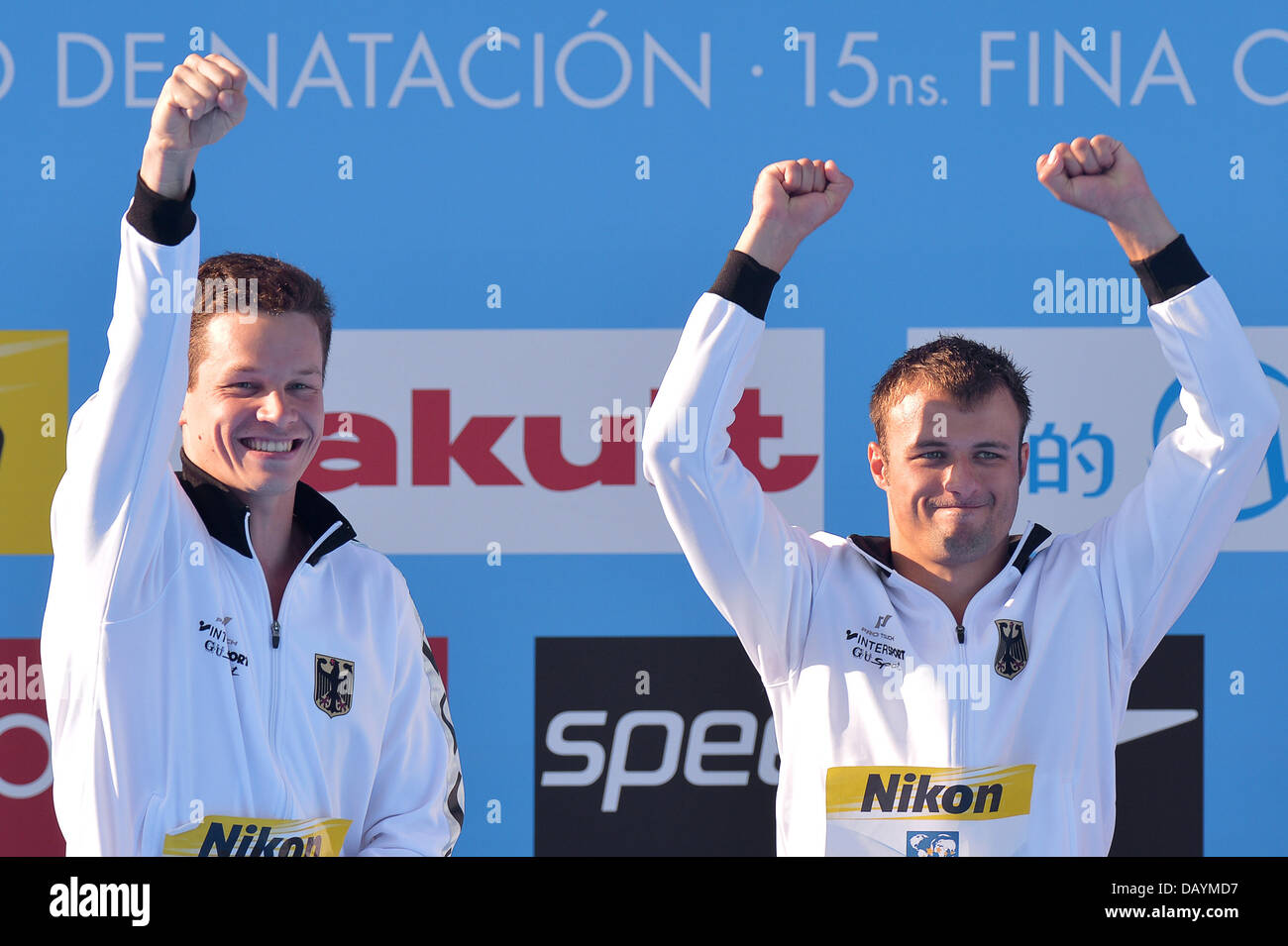 Barcelona, Spanien. 21. Juli 2013. Goldmedaillengewinner Patrick ...