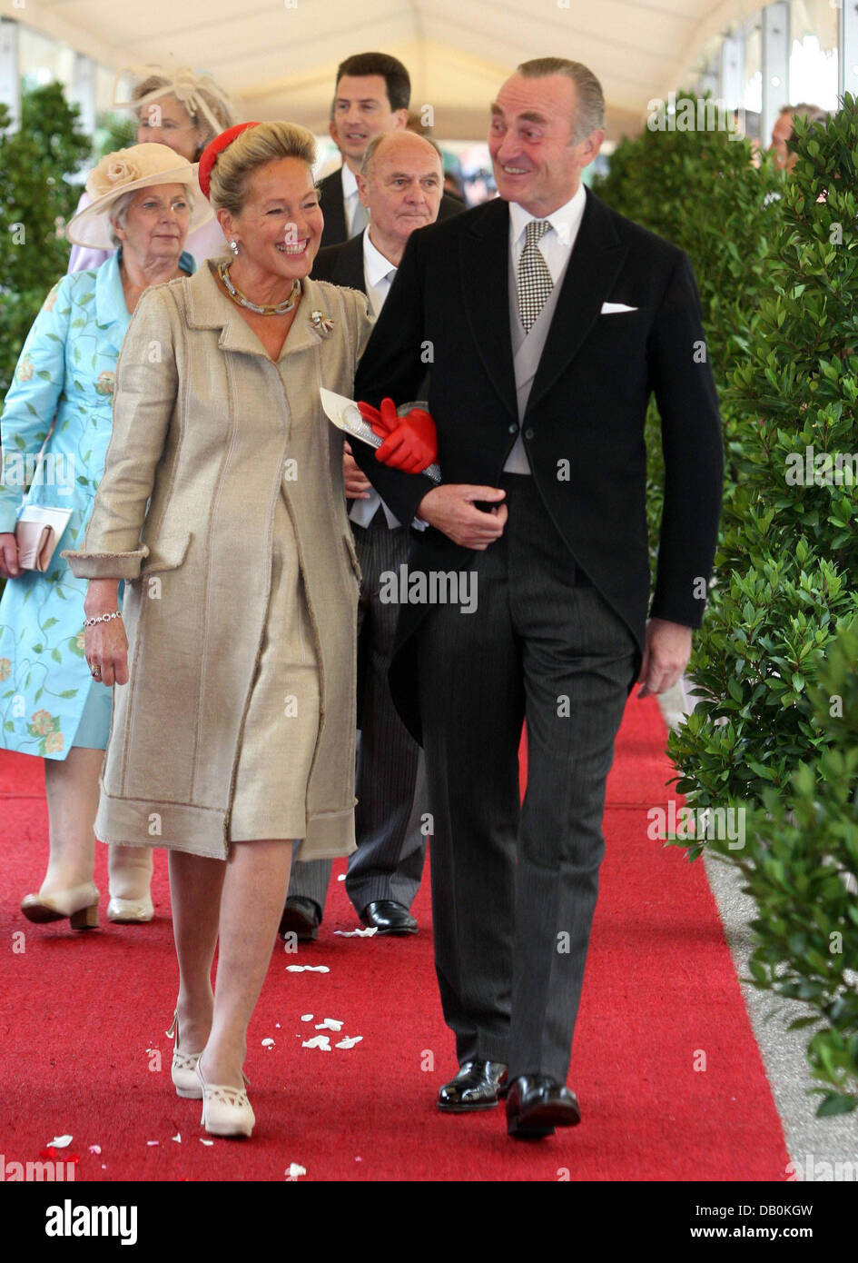 Die Bräute Eltern, Dutchess Elizabeth und Duke Max in Bayern kommen auf ...