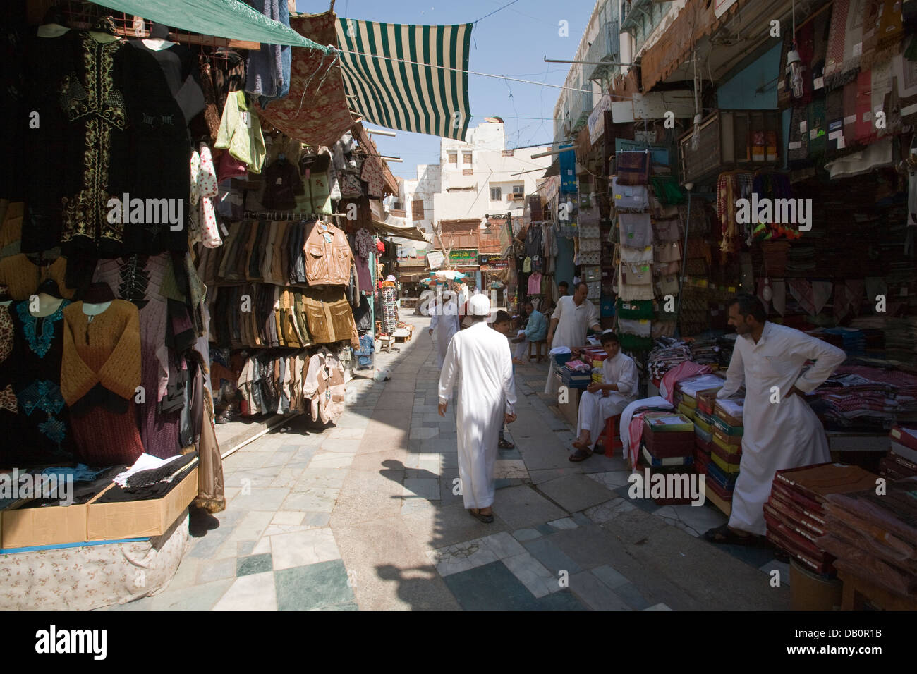 Souk al-Alawi Markt in alte Dschidda (Al-Balad), Jeddah, Saudi Arabien ...
