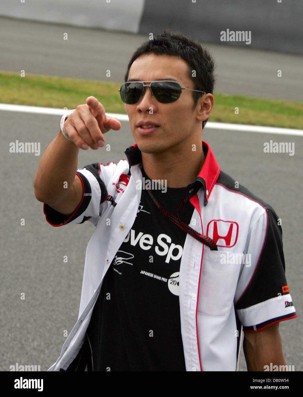 Ehemaliger Japanischer Formel 1 Pilot Takuma
