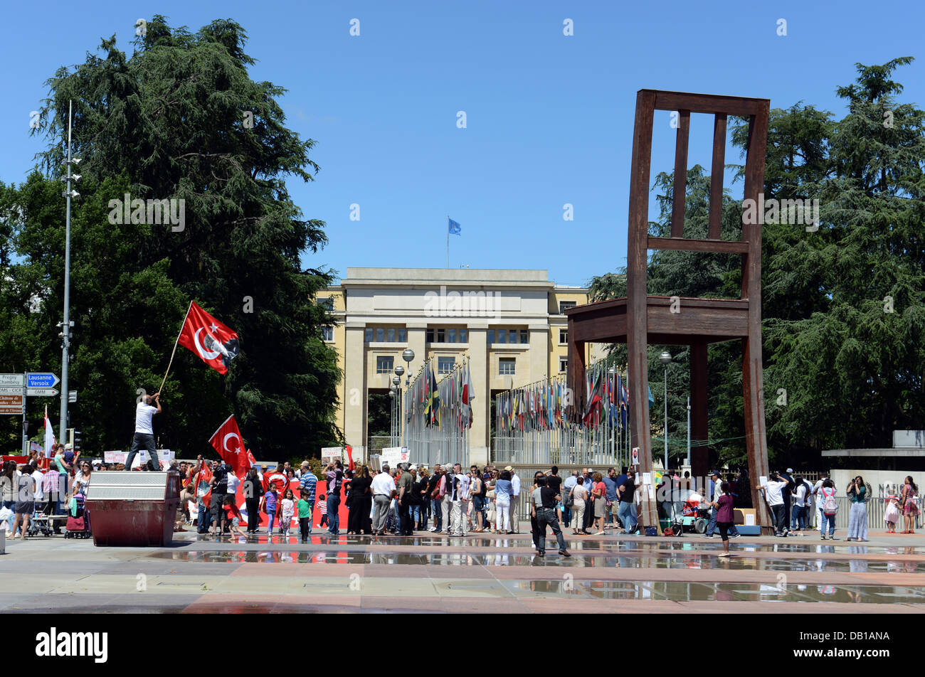 Uno Gebäude Flagge Stockfotos und -bilder Kaufen - Alamy