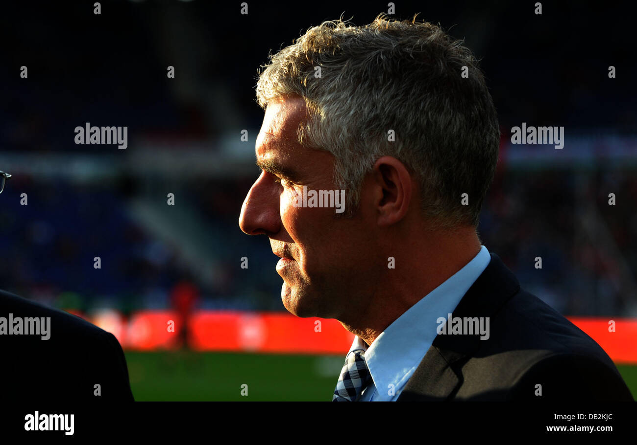 Hannovers Trainer Mirko Slomka vor die Europa League-Gruppe B Hannover ...
