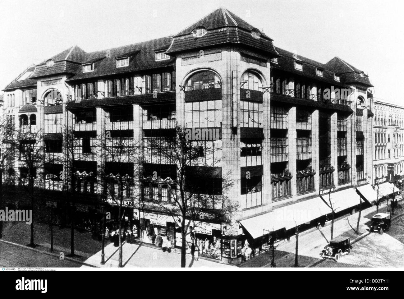 Geographie / Reisen, Deutschland, Berlin, Gebäude, Kaufhaus Hermann ...