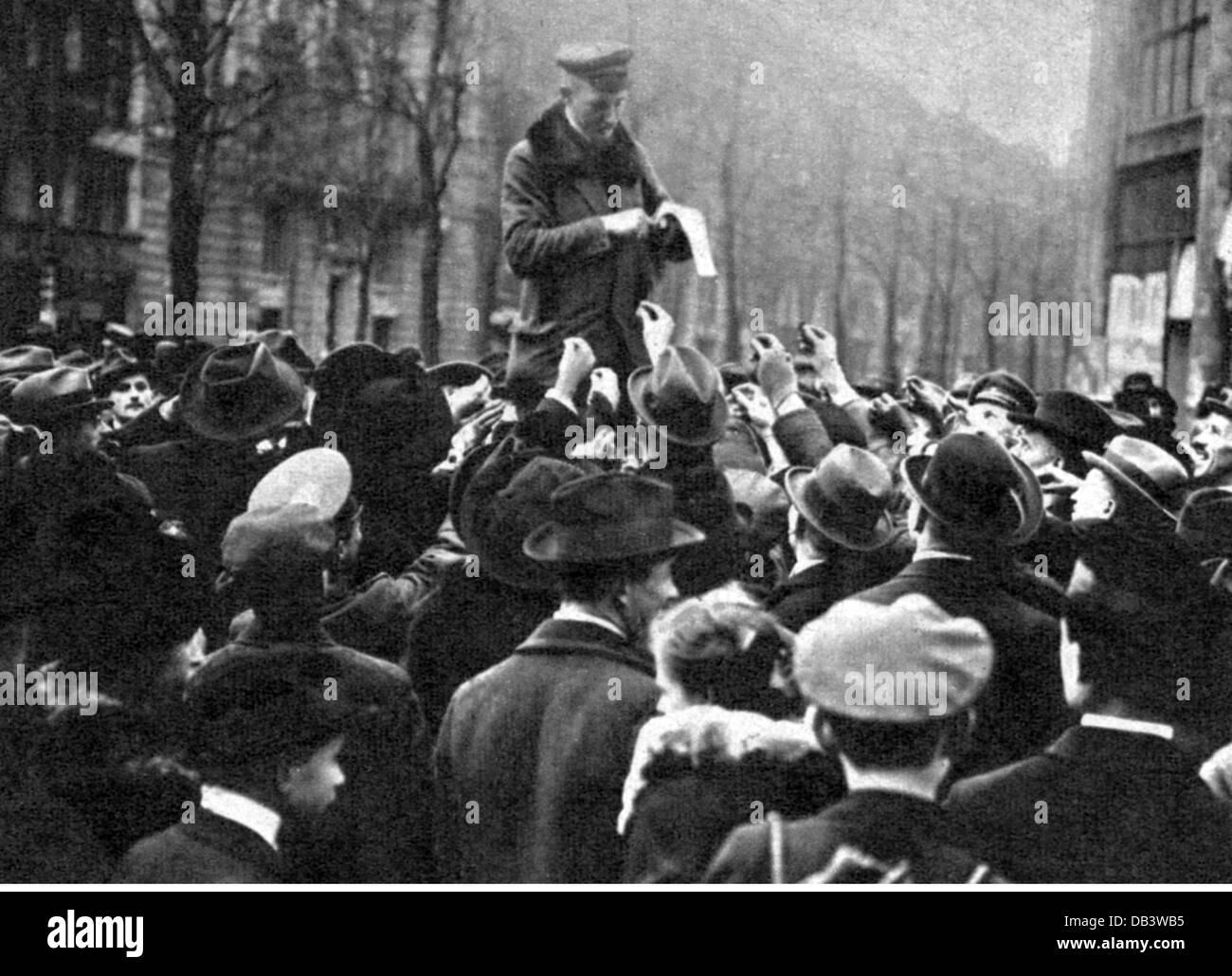 Ereignisse, Kapp-Luettwitz Putsch 13.- 17.5.1920, Generalstreik im ...