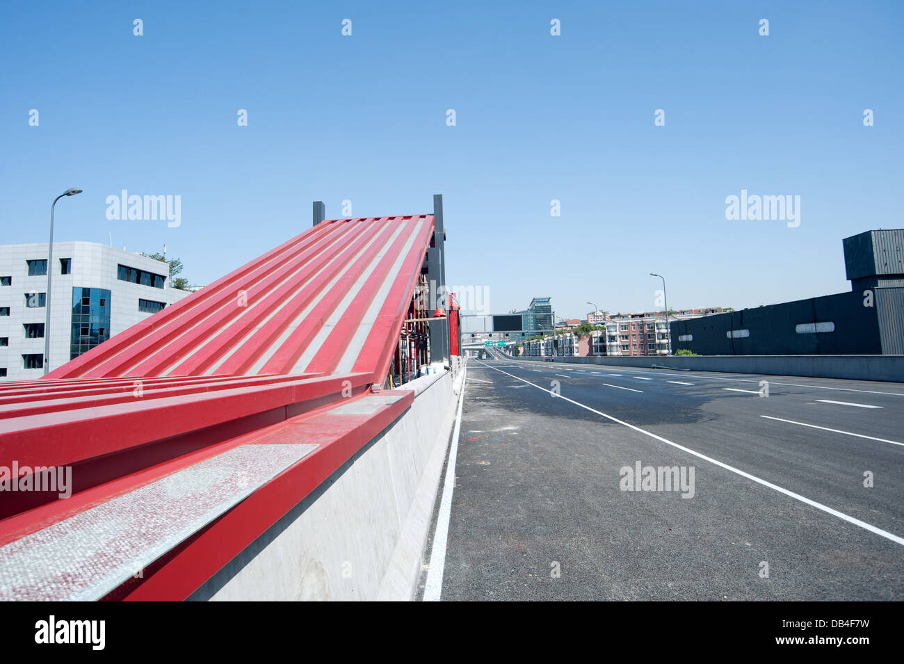 Chengdu, China, Bus Rapid Transit-Station Stockfotografie - Alamy