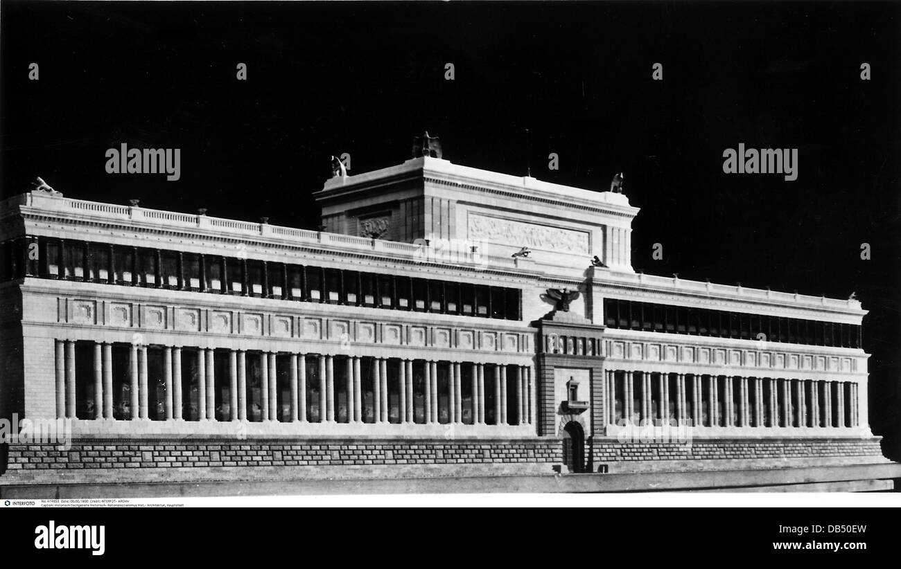 Faschismus / Nationalsozialismus, Architektur, Hauptstadt des Deutschen ...