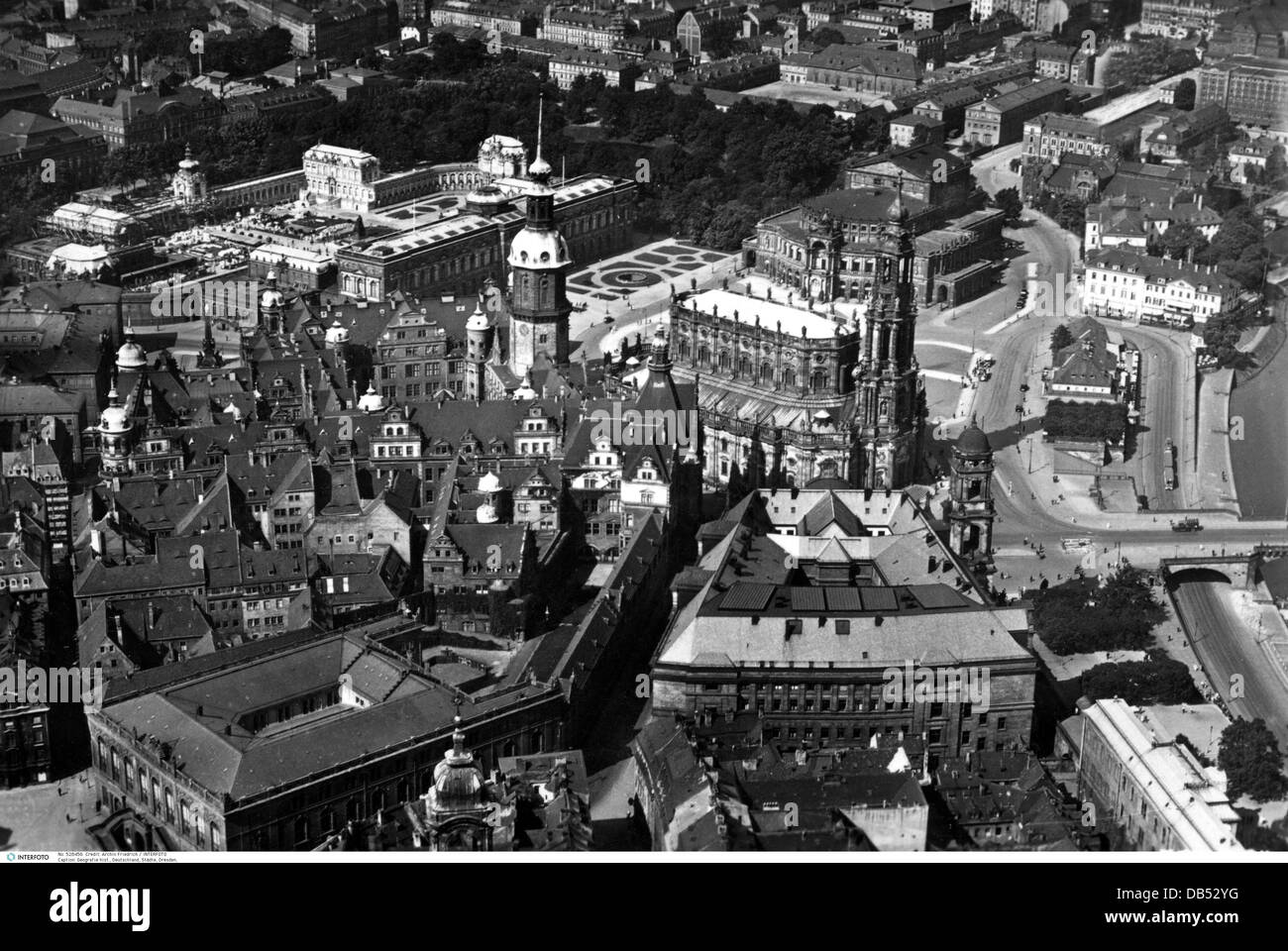 Dresden birds eye view -Fotos und -Bildmaterial in hoher Auflösung – Alamy