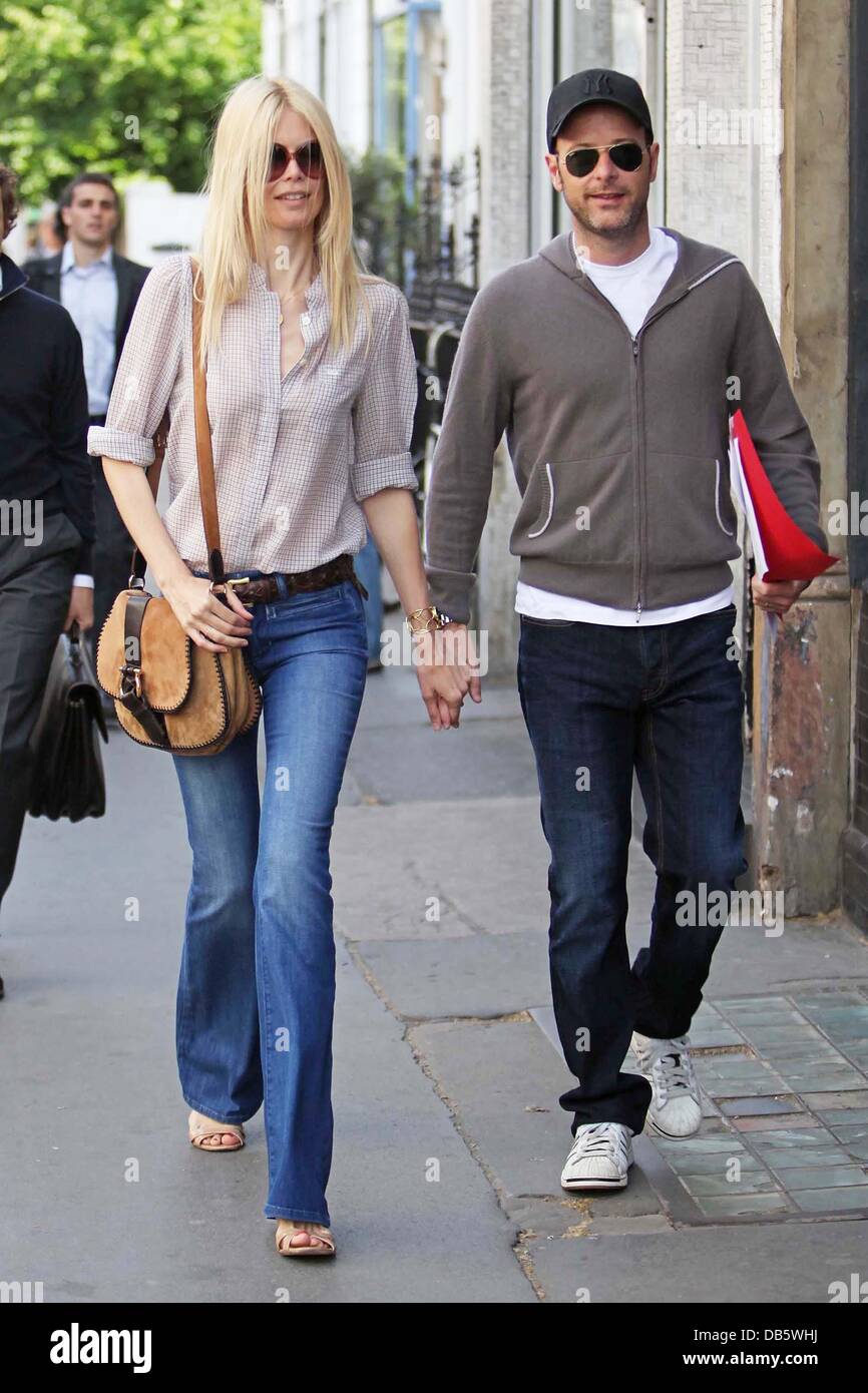 Matthew Vaughn und seine Frau Claudia Schiffer machen Sie einen ...