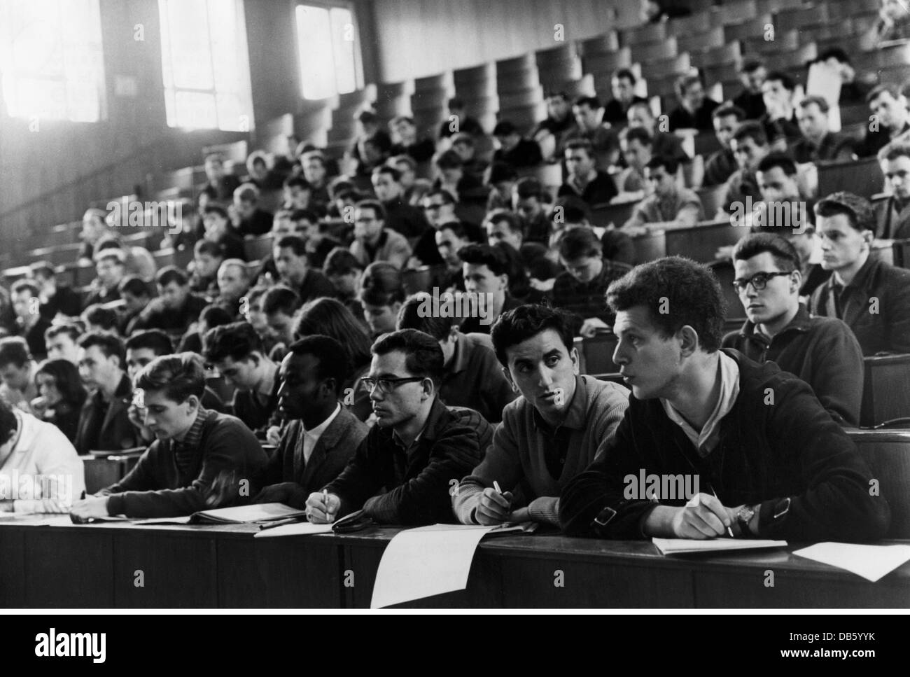 Geographie / Reisen, DDR, Menschen, Studenten der Elektrotechnischen ...