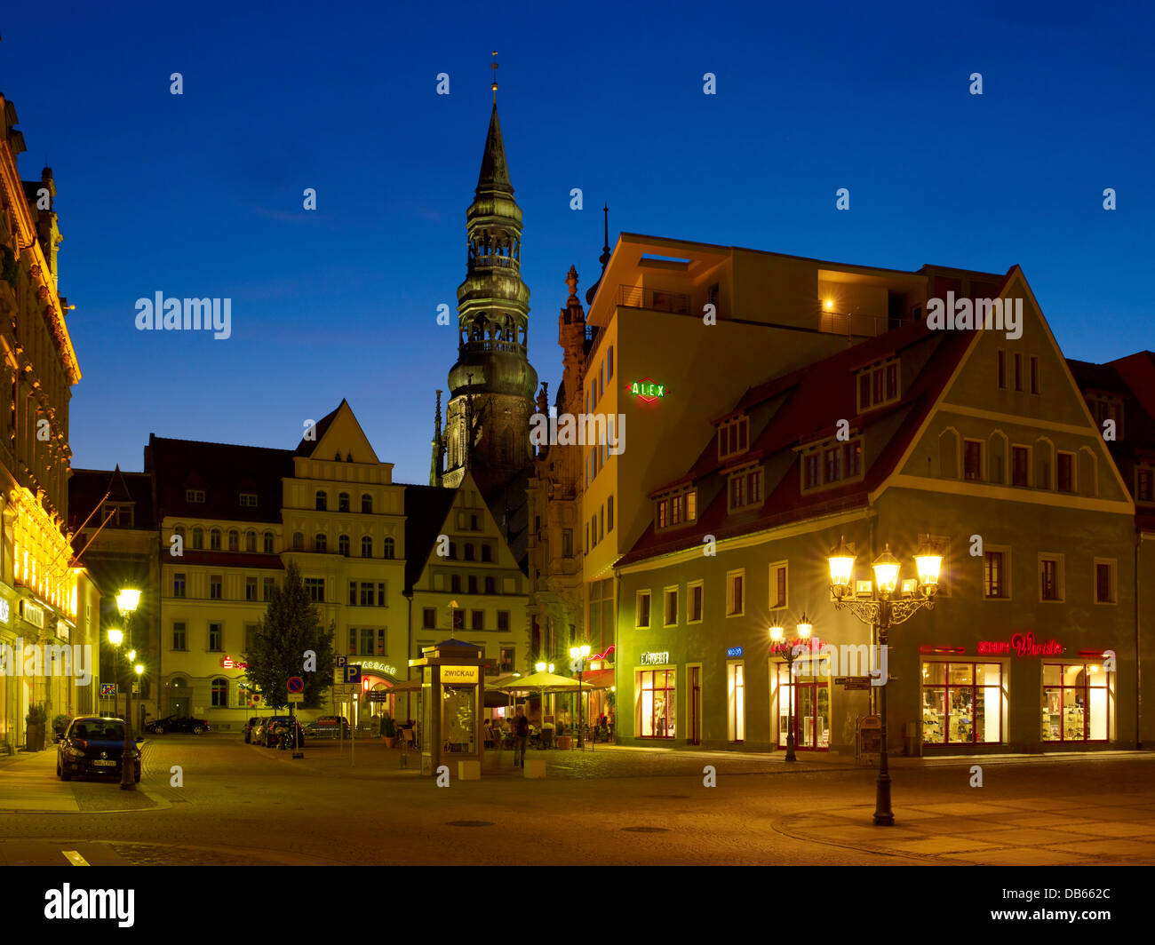 City Hall Zwickau Germany Stockfotos und -bilder Kaufen - Alamy