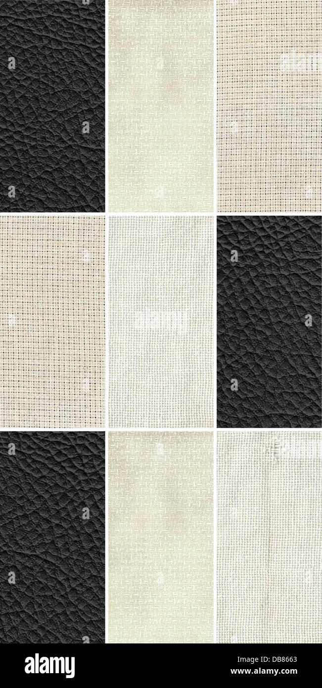 Stoff und Leder Muster Textur Hintergrund (hochauflösend ...