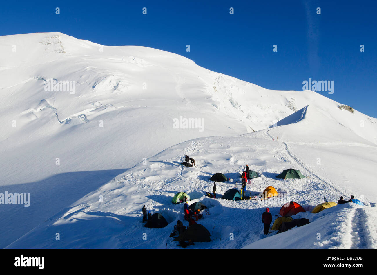 Chamonix Valley High Alps View Stockfotos und -bilder Kaufen - Alamy