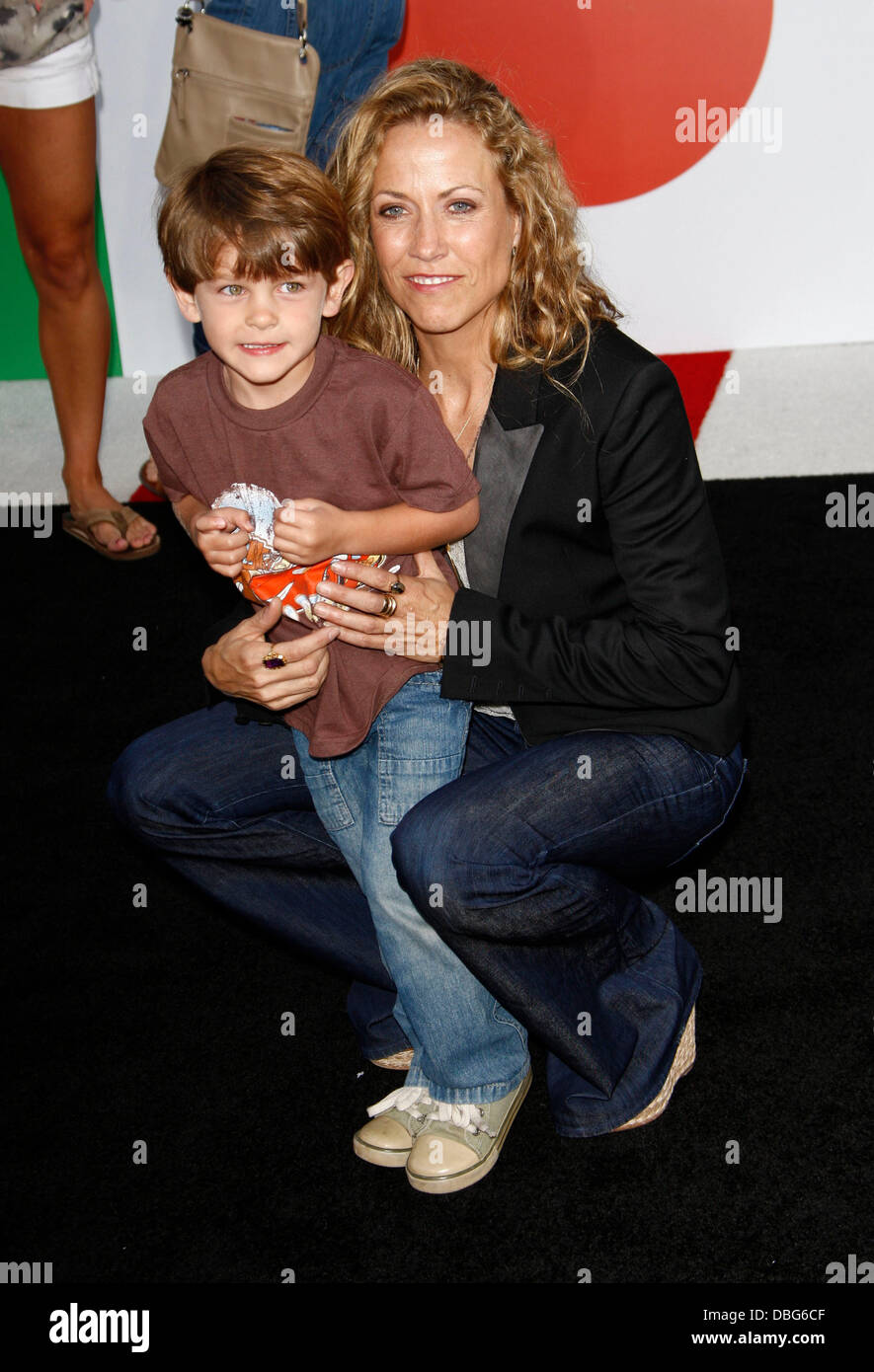 Sheryl Crowe und ihr Sohn Wyatt der Los-Angeles-premiere von "Cars 2 ...