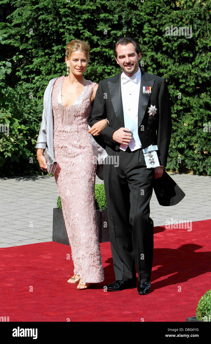 Prinz Nikolaos und Tatiana Prinzessin von Griechenland Hochzeit von ...