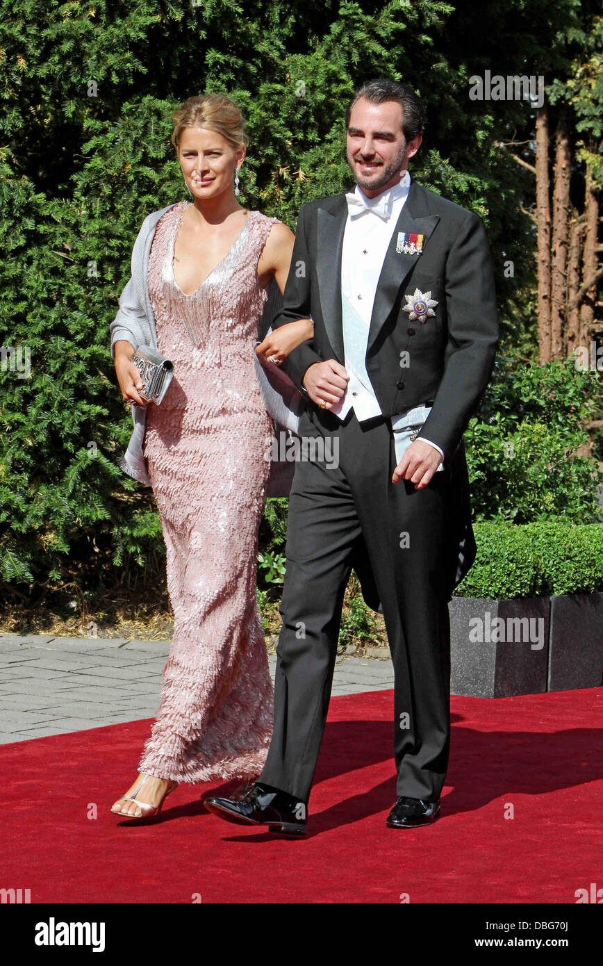 Prinz Nikolaos und Tatiana Prinzessin von Griechenland Hochzeit von ...
