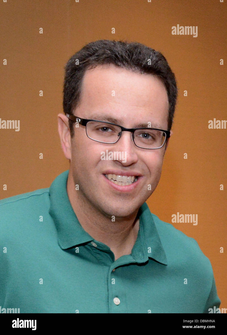 Jared Fogle Aka The Subway Guy Juli 2013 Stockfotografie Alamy