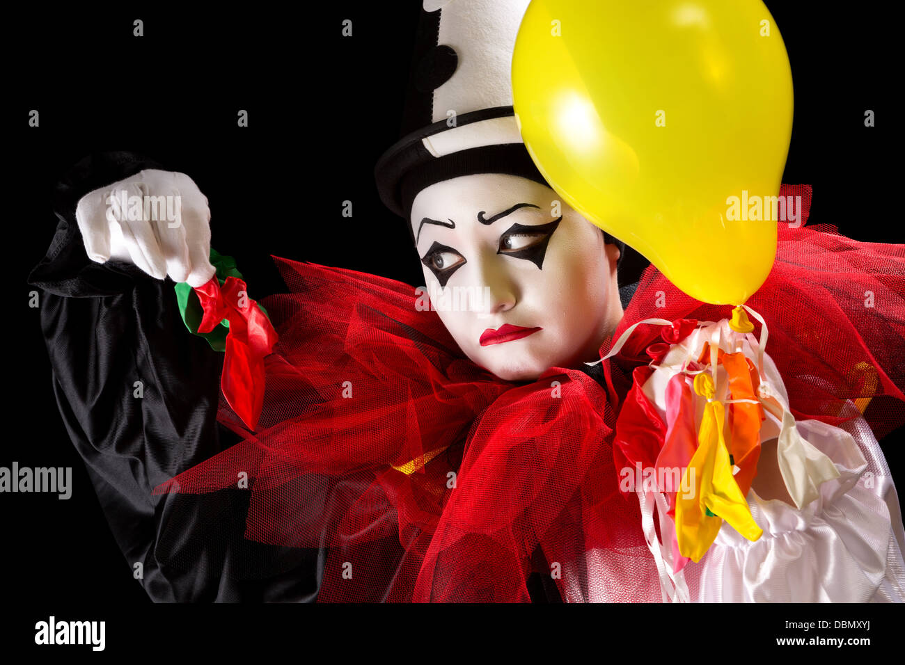 Pierrot Clown Stockfotos und -bilder Kaufen - Alamy