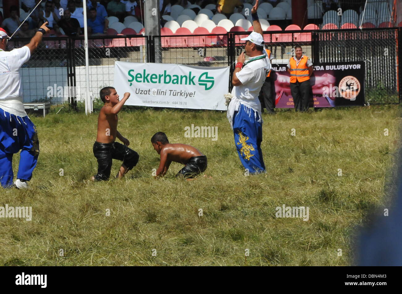 Türkische Öl-Wrestling ist alles über die Lederhose. Der einwöchige 650 ...