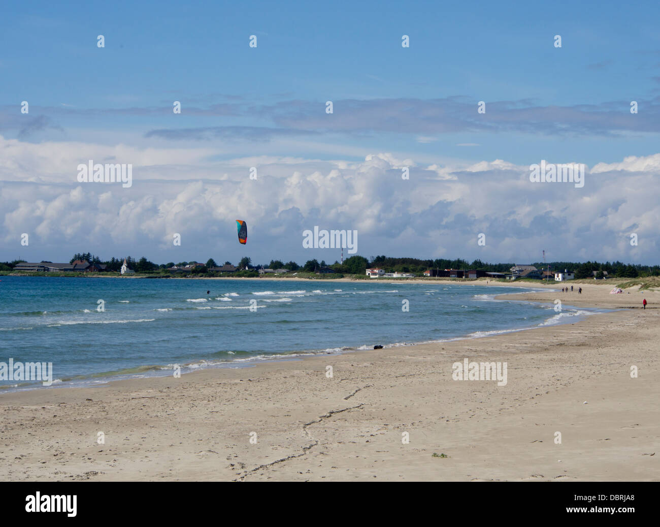 Sola Strand vor Stavanger, eines der vielen sandigen Strecken an der ...