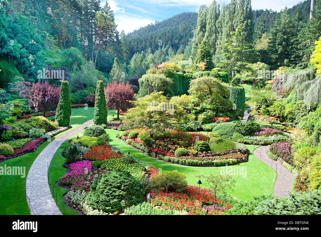 Butchart gardens canada -Fotos und -Bildmaterial in hoher Auflösung – Alamy