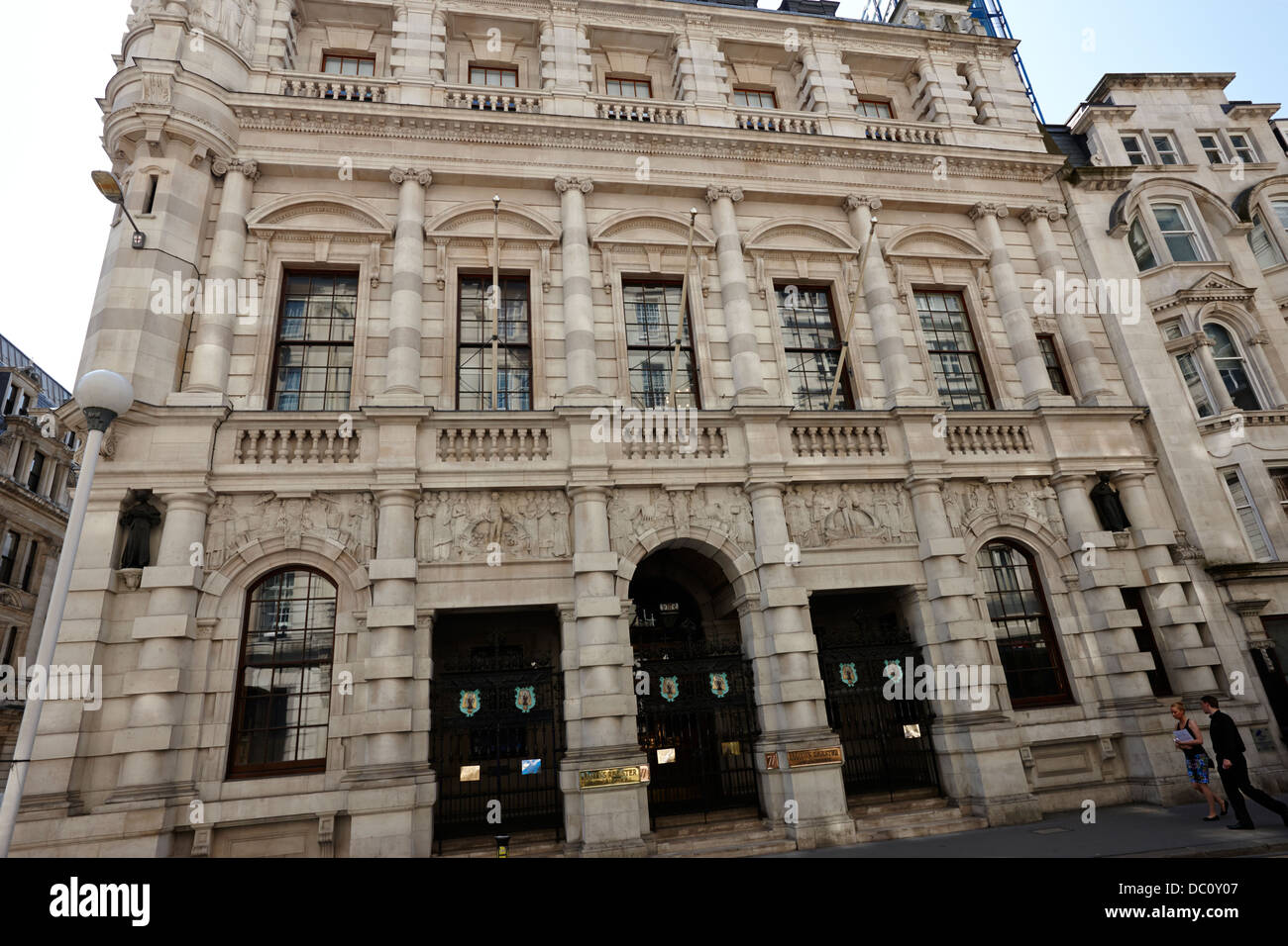 die Collcutt Gebäude Lloyds register 71 Fenchurch street London England ...