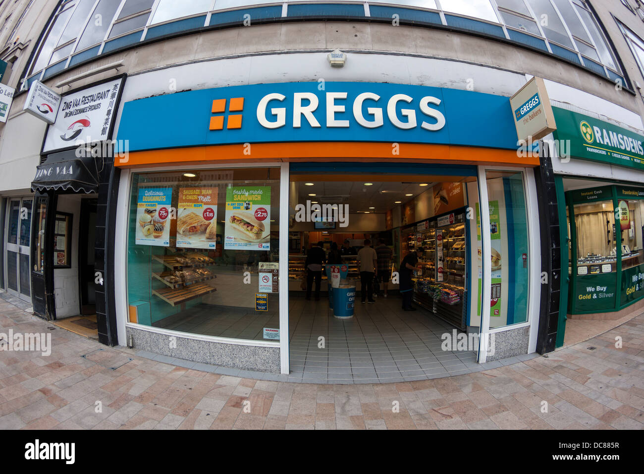 Greggs logo zeichen -Fotos und -Bildmaterial in hoher Auflösung – Alamy