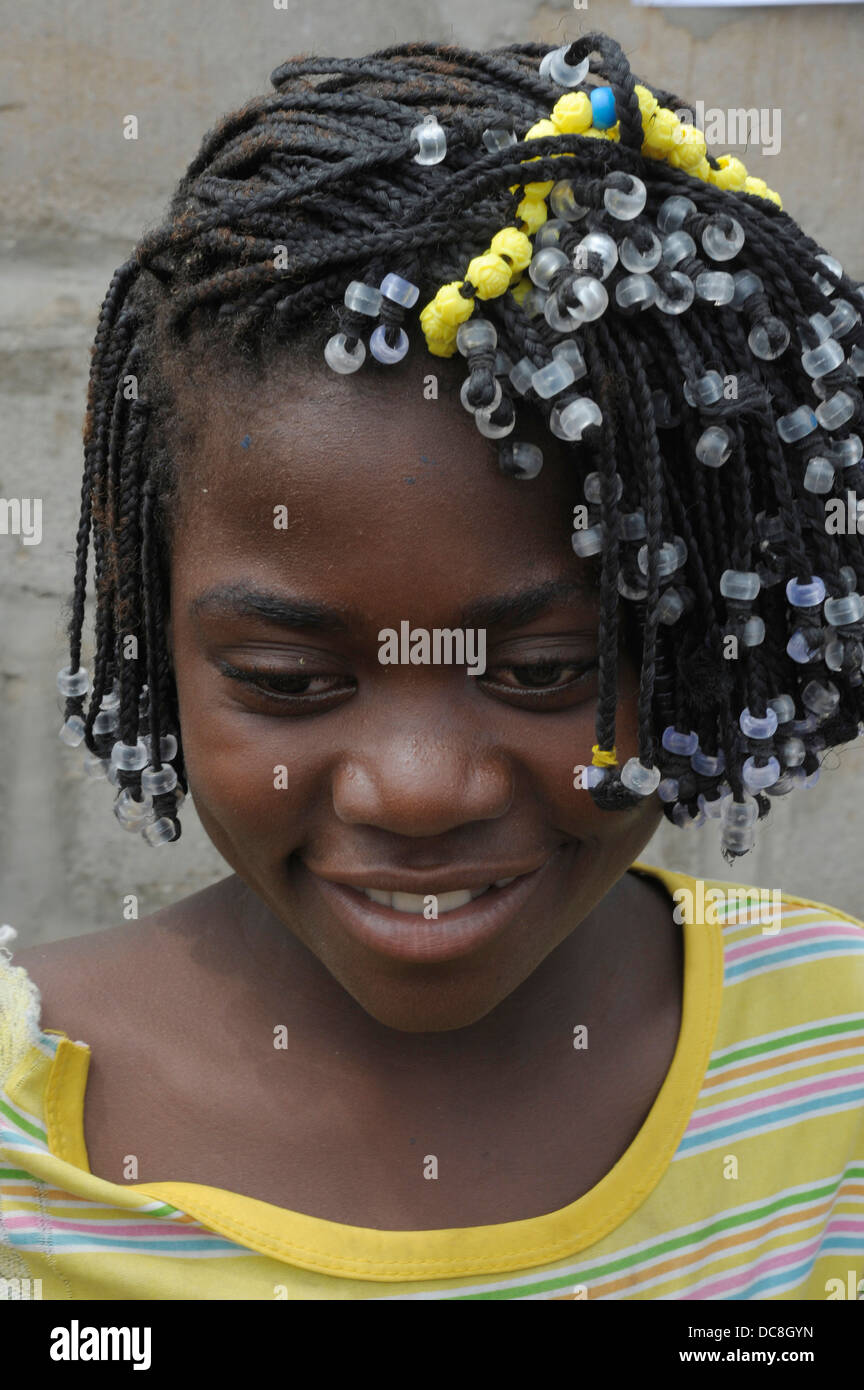 Angola, Luanda, Cacuaco Gemeinde, 24. Januar 2011: Feld der Cacuaco ...