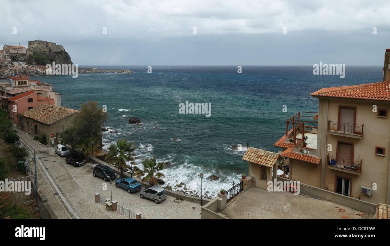 Sicht von Scilla, Kalabrien Stockfotografie - Alamy