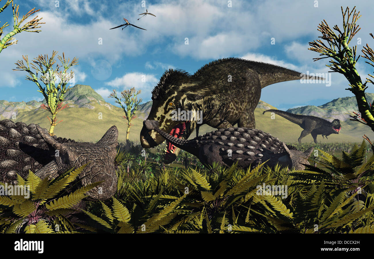 Of an ankylosaurus -Fotos und -Bildmaterial in hoher Auflösung – Alamy