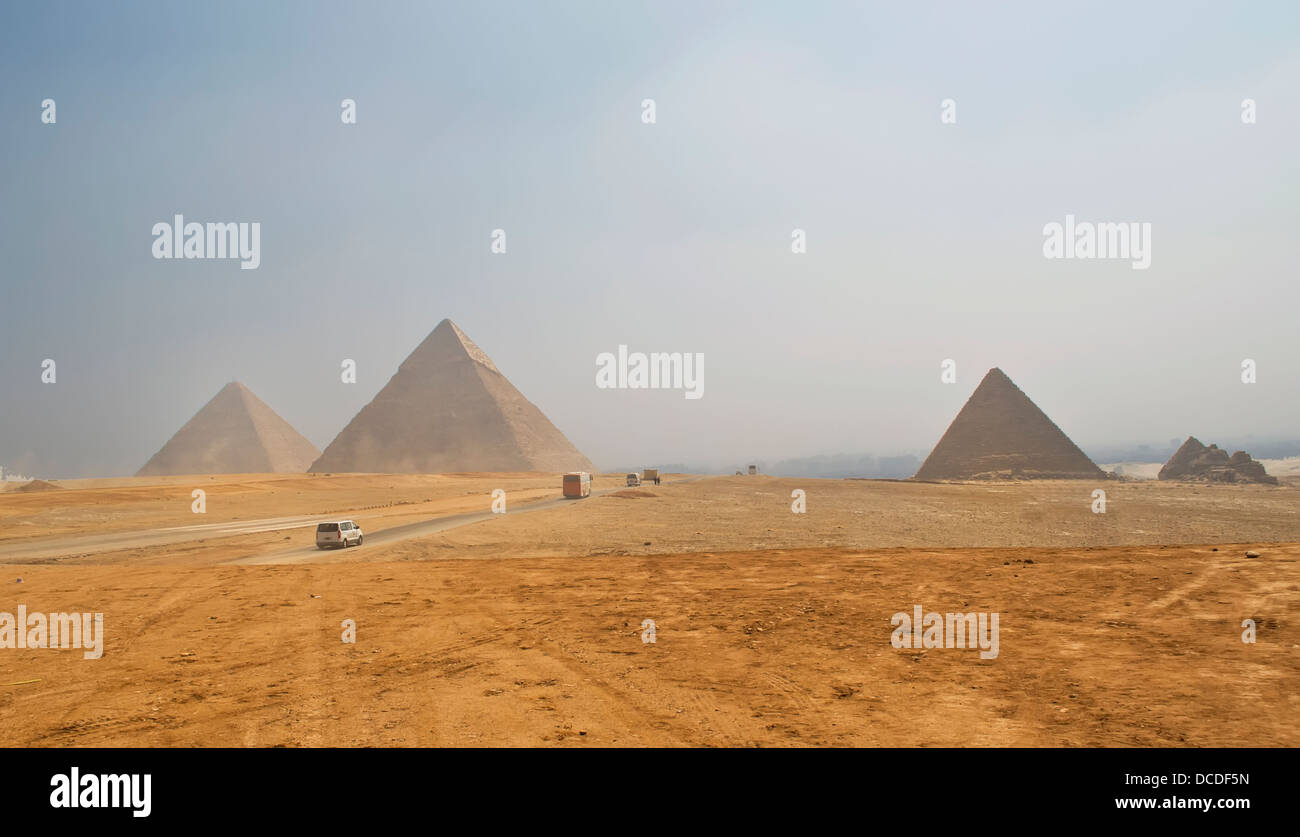 Pyramiden von Gizeh Stockfotografie - Alamy