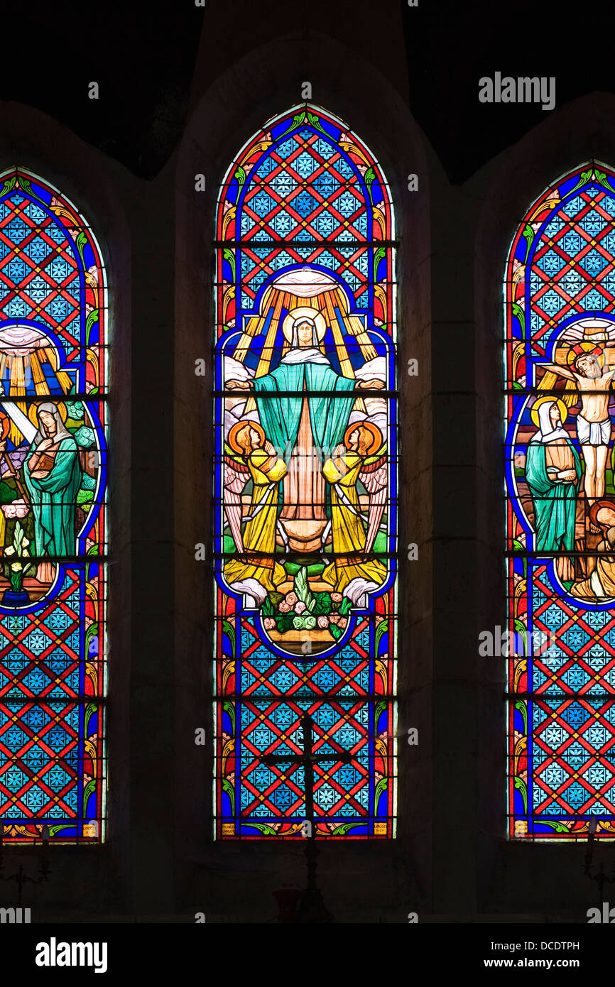 Kreuzigung christi fenster Stockfotos und -bilder Kaufen - Alamy