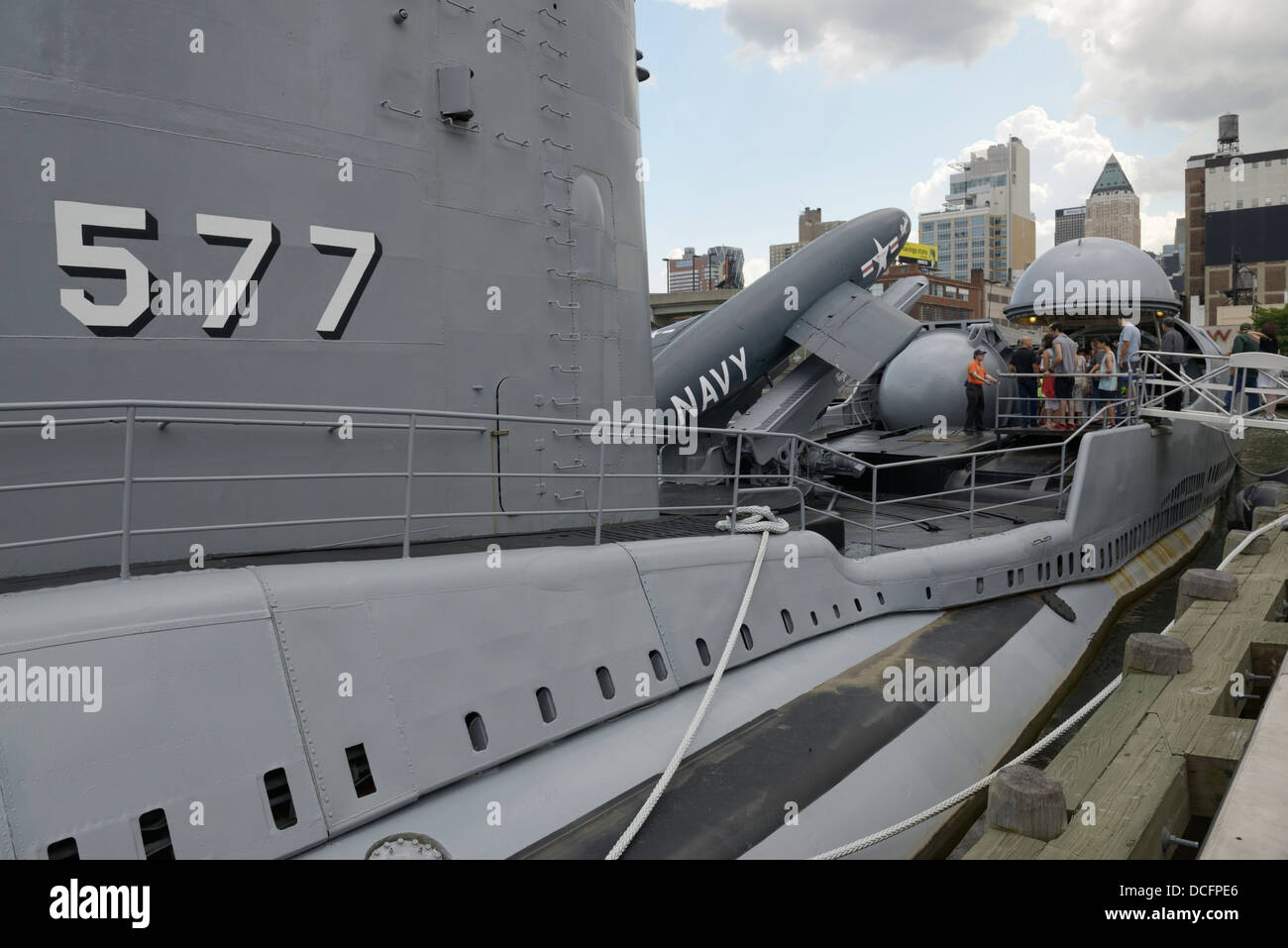 USS Growler (SSG-577), ein Marschflugkörper-u-Boot, Intrepid Sea, Air ...
