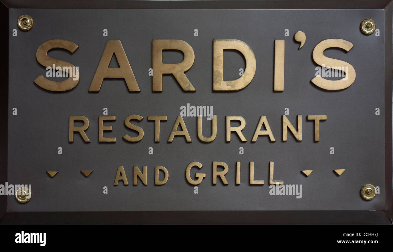 Sardis restaurant -Fotos und -Bildmaterial in hoher Auflösung – Alamy