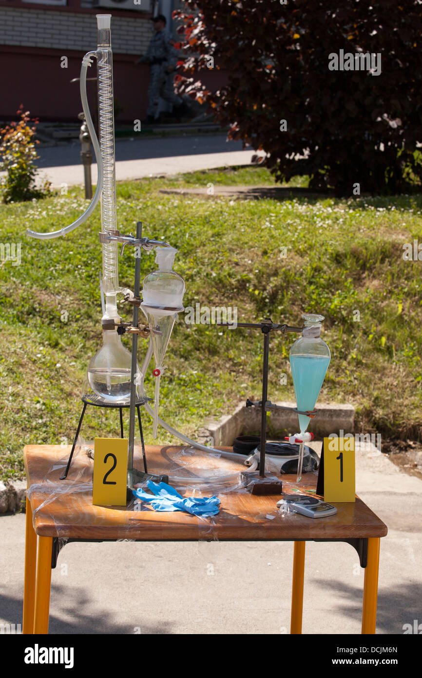 Meth lab -Fotos und -Bildmaterial in hoher Auflösung – Alamy