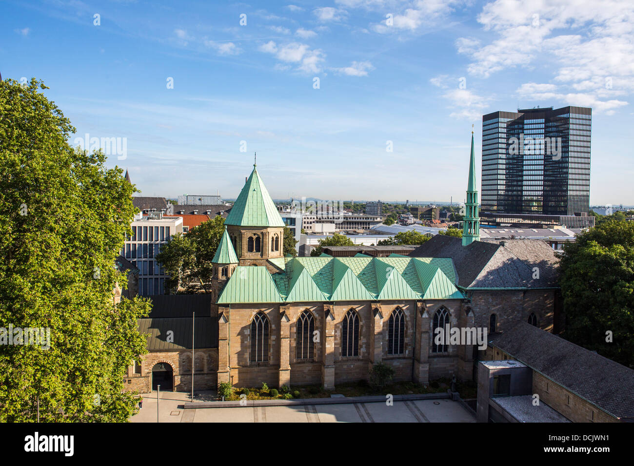 Kuppel des Essener Rathaus. Essen, Deutschland Stockfotografie - Alamy