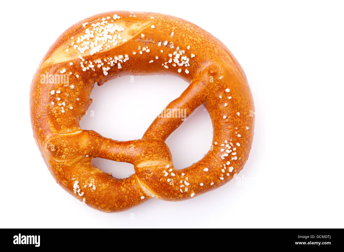 frische deutsche Brezel (Bretzel) mit Salz Stockfotografie - Alamy