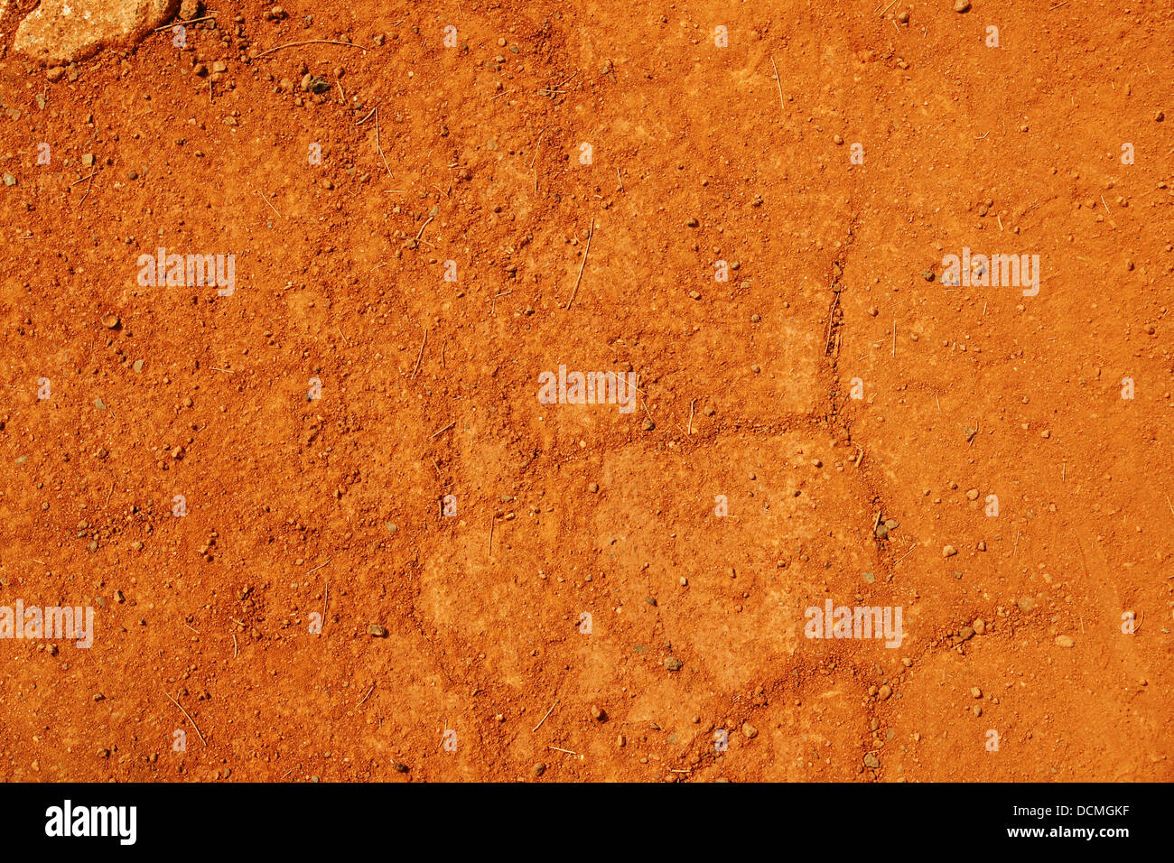 Rote Erde oder Boden Hintergrund Stockfotografie - Alamy