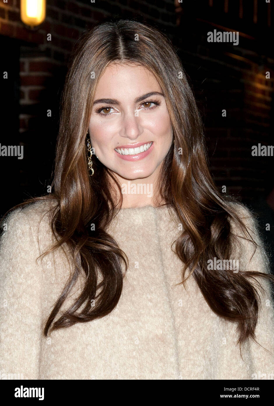 Nikki Reed nach einem Auftritt in der Late Show mit David Letterman Ed ...
