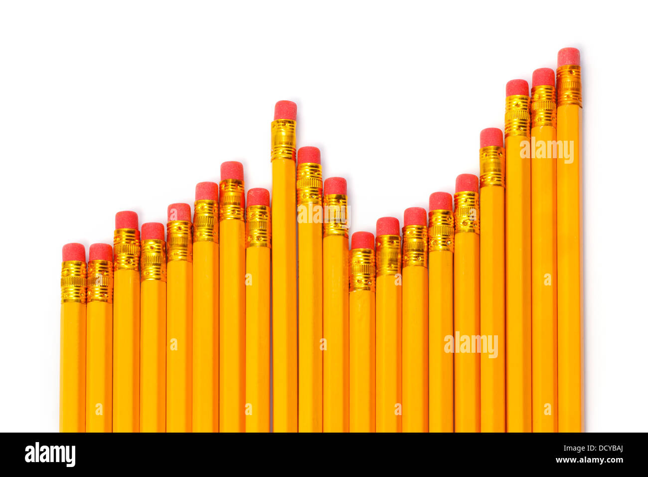 Steigender graph -Fotos und -Bildmaterial in hoher Auflösung – Alamy