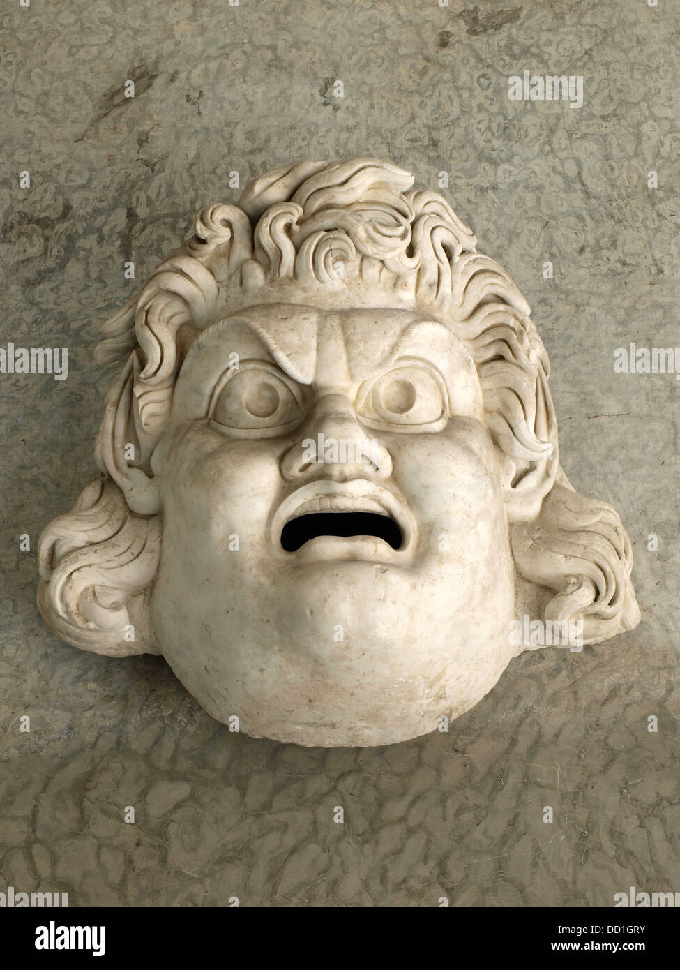 Roman mask theatre mask -Fotos und -Bildmaterial in hoher Auflösung – Alamy
