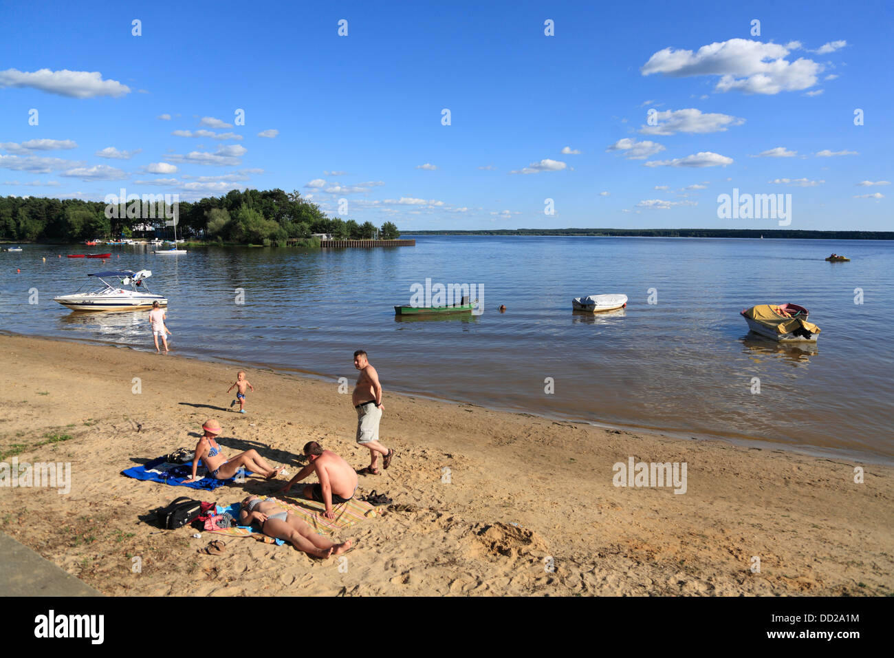 See-Turawa in der Nähe von Oppeln, Schlesien, Polen Stockfotografie - Alamy