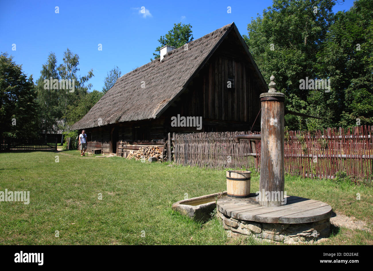 Opole alte Dorf Museum (Muzeum Wsi Opolskiej), Oppeln, Schlesien, Polen ...