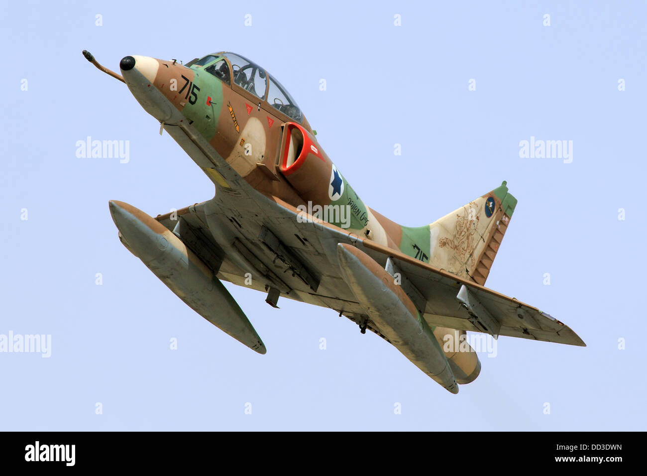 Israelische Luftwaffe (IAF) Mcdonnell-Douglas A-4 Skyhawk (Ayit ...