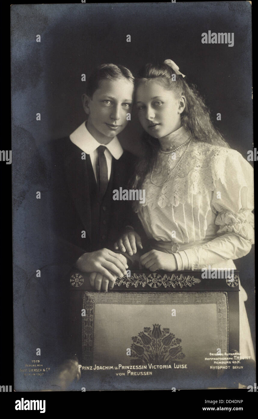 Prinzessin Victoria Luise Von Preußen Stockfotos und -bilder Kaufen - Alamy