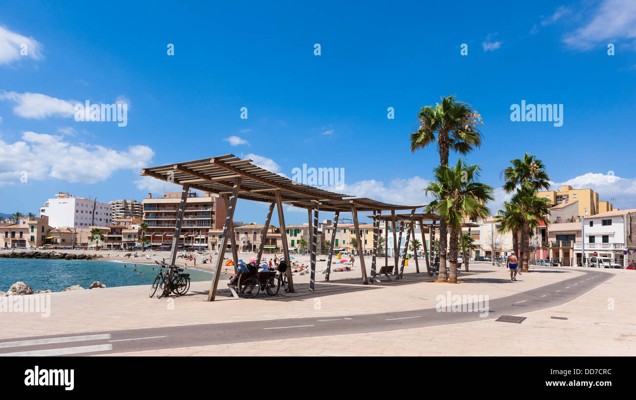 View of portixol beach -Fotos und -Bildmaterial in hoher Auflösung – Alamy