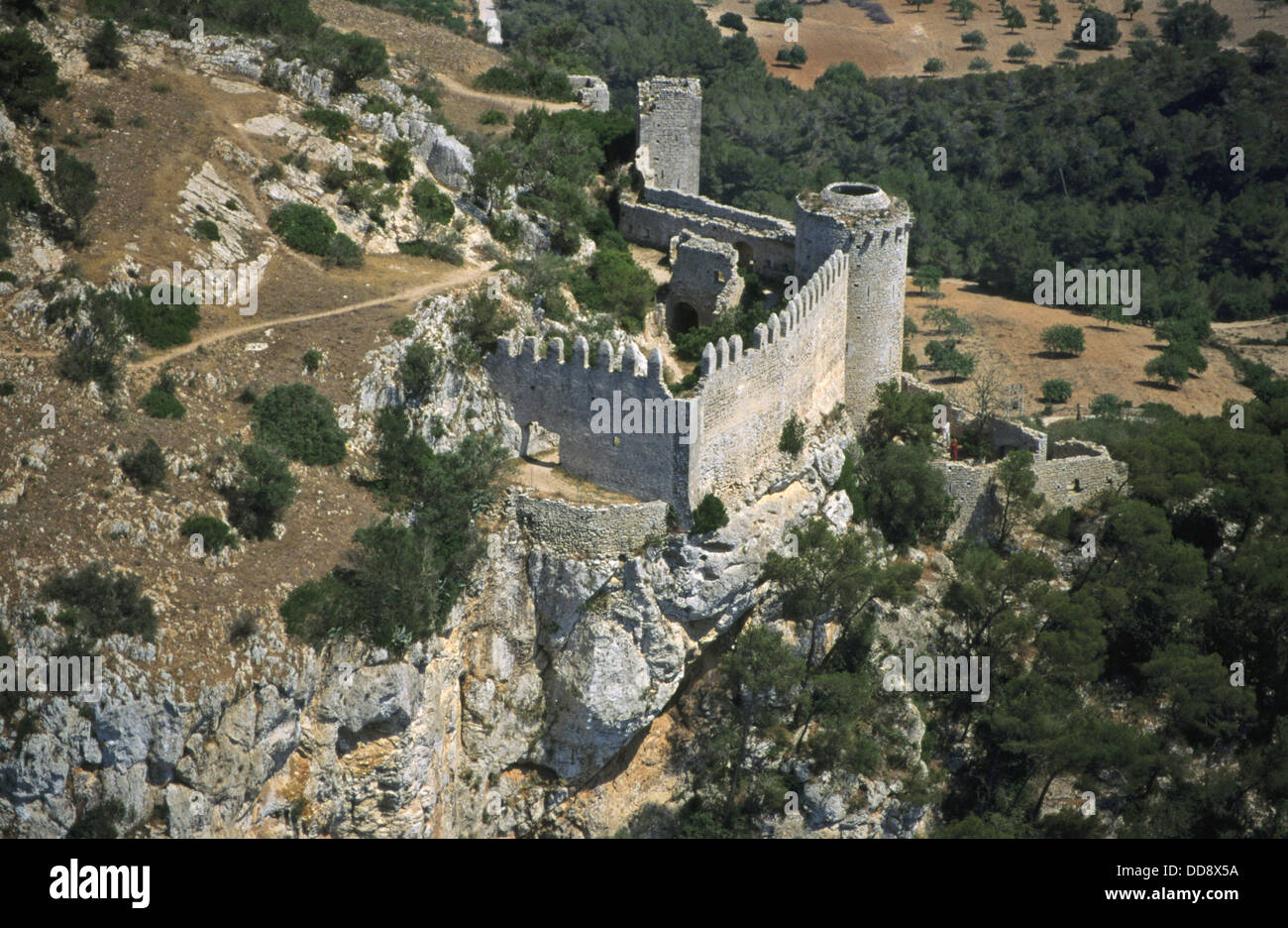 Santueri Castle Felanitx Majorca Balearic Stockfotos und -bilder Kaufen ...